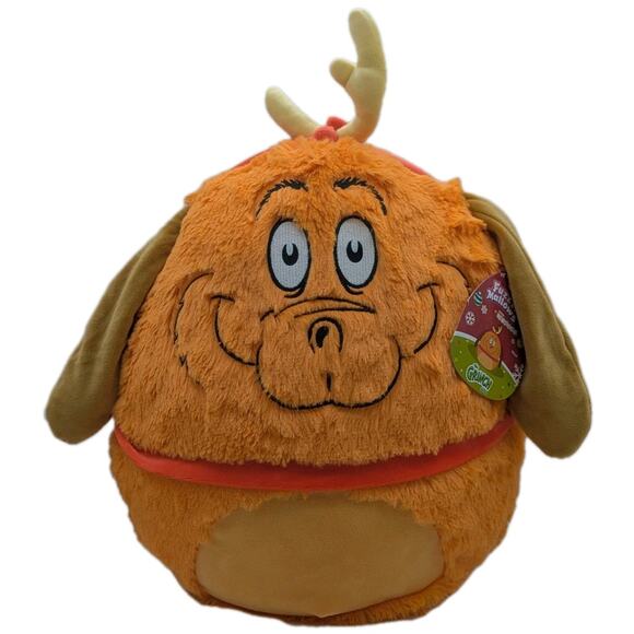 Squishmallows | Toys | Squishmallows Max The Dog Fuzzamallow 2 Dr Seuss ...